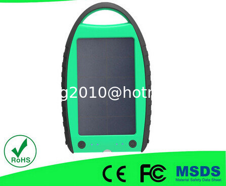 2015 New Products Self Timer 7000mAh Mobile Solar Charger