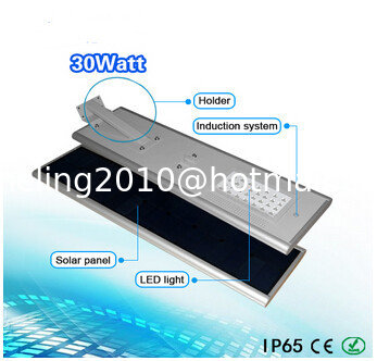Solar  outdoor LED  lights solar post lights all in one/integrated solar led  light factory price