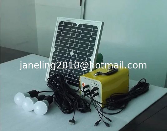 Portable Solar Power Systerm Kits 20W solar power system/camping kits home use solar system