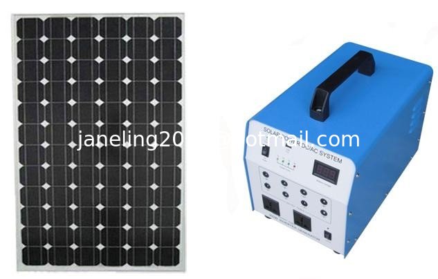 Power manufactures self-contained portable 100W solar power generators  with 500W inverte