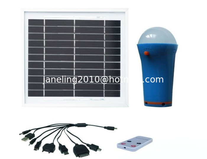 solar lamps Lighting Africa for home with remote controller--free power from solar