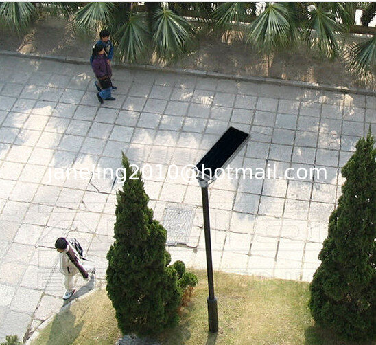 China solar lamps all in one led street lamp integrated solar street light UL certificate