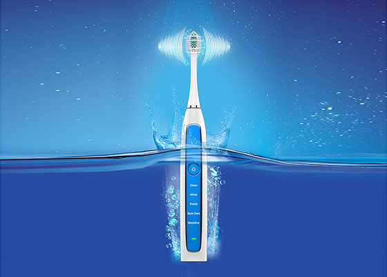 IPX7 Blue Color Adult Sonic Toothbrush Rechargeable Easy Maintenance