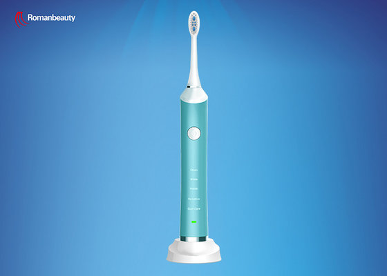 Green Color Sonic Electric Toothbrush  Soft Bristles For Men / Women