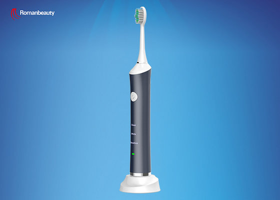 3 Mode IPX7 Level Sonic Electric Toothbrush Red Color Use Dupond Soft Bristle