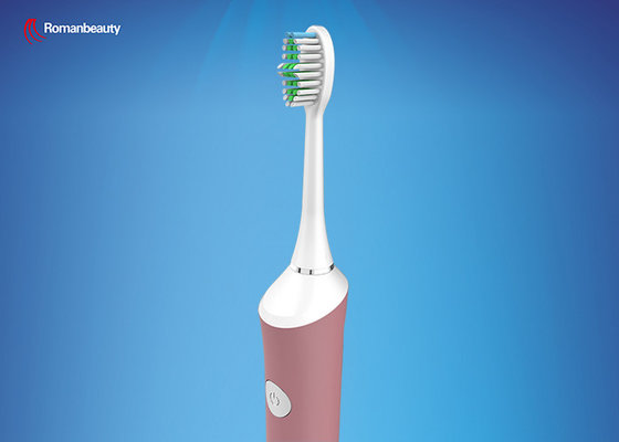 IPX7 Level Pink Sonic Electric Toothbrush Use Dupond Soft Bristle