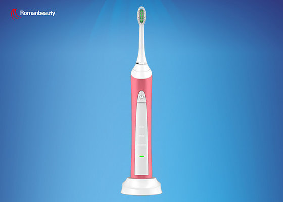 3 Mode Red Sonic Electric Toothbrush Use Dupond Soft Bristle