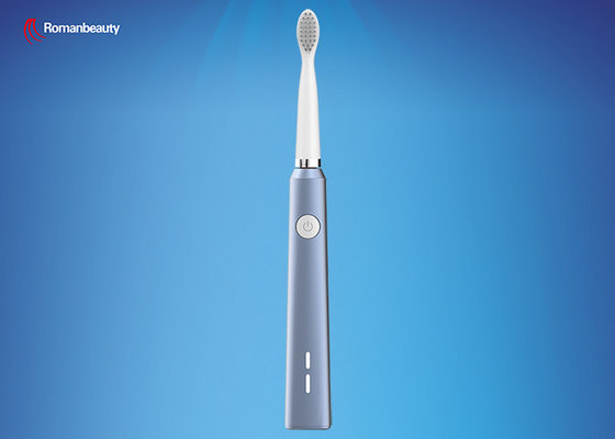 Customized Gray Soft Bristle Toothbrush Battery Powered 2 Years Warranty
