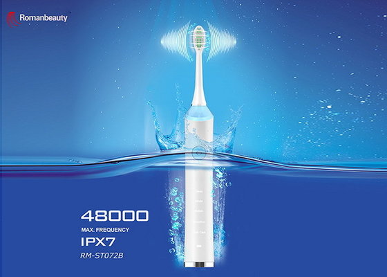 High Vibration Sonic Battery Operated Toothbrush Easy Maintenance