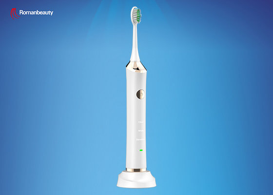 Oral Care Bright White Rechargeable Electric Toothbrush Easy Replaceable Heads