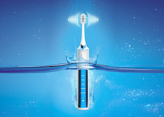 Low Noise Battery Powered Toothbrush With Easy Replaceable Heads