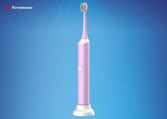 Customized Children'S Sonic Toothbrush Pink Color Easy Maintenance