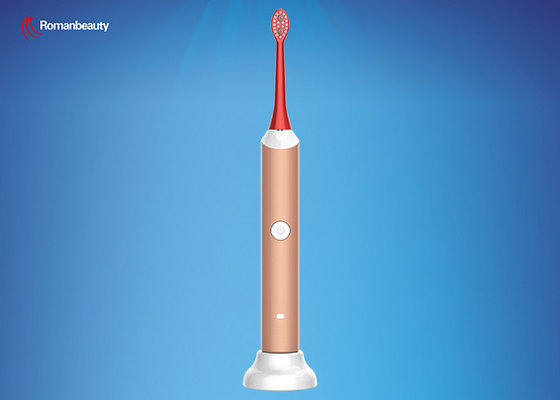 Orange Rechargeable Electric Toothbrush For Kids 100-240V / 50-60Hz