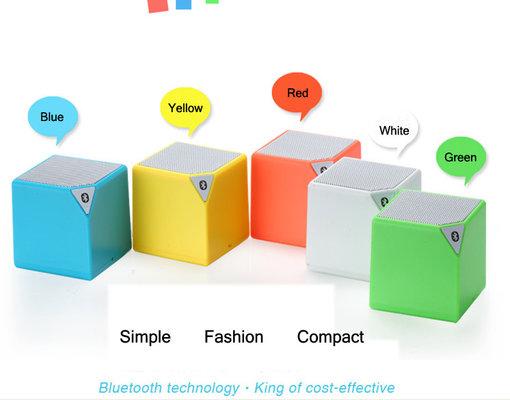Wireless Bluetooth speaker mini speaker phone small square water cube Smartphone subwoofer