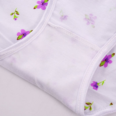 Customized plus size cotton ladies underwear