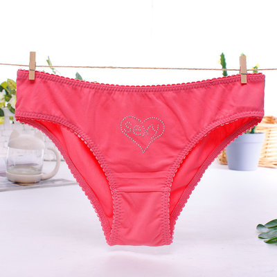 Sanding milk fiber hot bead women's fitness panty