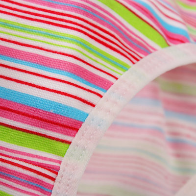 Stripes Printing Sexy Women Open Panties Photo