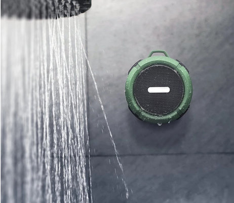 waterproof mp3 player C6 IP65 Waterproof Wireless Bluetooth Speakers Waterproof for Outdoor Indoor and Use in shower for