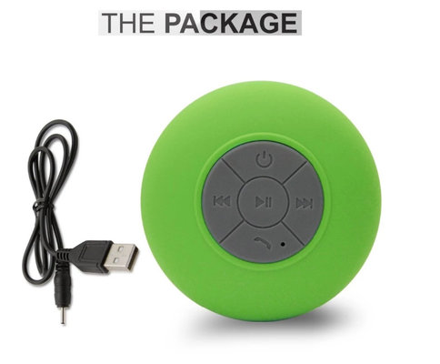2018 Hottest BTS06 wireless mini suction shower waterproof bluetooth speaker