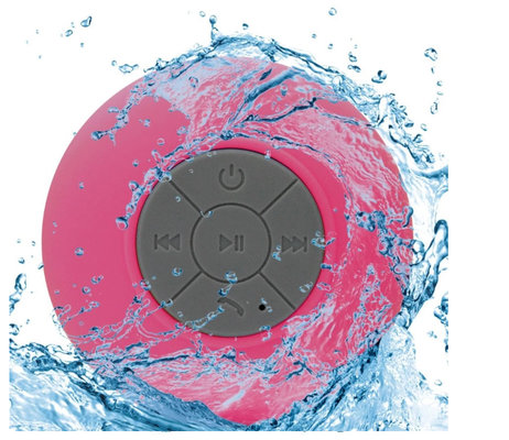 2018 Hottest BTS06 wireless mini suction shower waterproof bluetooth speaker