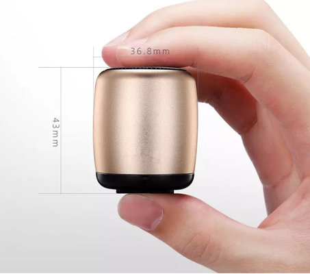 BM3 Metal Mini Egg Bluetooth Speaker Portable Bass Stereo Music Sound With Mic Shutter Button Multi-Function
