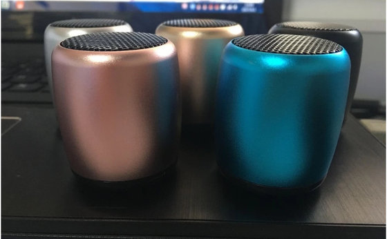 BM3 Metal Mini Egg Bluetooth Speaker Portable Bass Stereo Music Sound With Mic Shutter Button Multi-Function