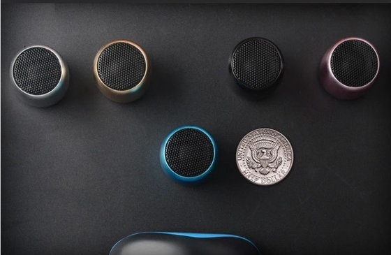 BM3 Metal Mini Egg Bluetooth Speaker Portable Bass Stereo Music Sound With Mic Shutter Button Multi-Function