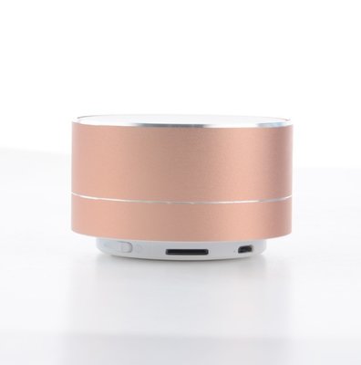 2018 New products A10 mini bluetooth ibastek 3W speaker with colorful LED FM radio