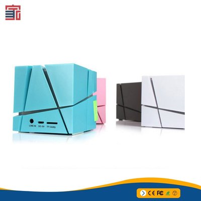 Home Theater Wireless Speaker System Mini Cube Super Bass Stereo Audio Loud Wireless Speaker Support TF Card For Smartph