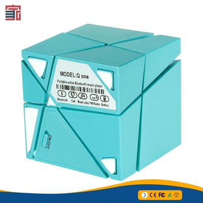 Home Theater Wireless Speaker System Mini Cube Super Bass Stereo Audio Loud Wireless Speaker Support TF Card For Smartph