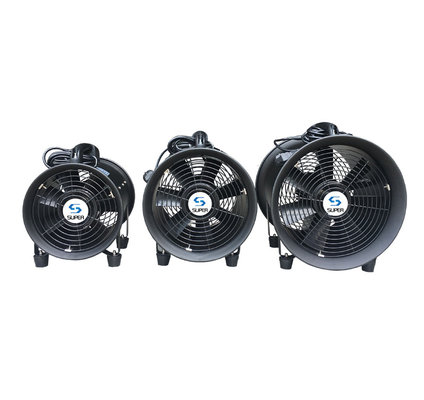 Custom Black Portable Ventilator Fan black Portable Blower Manufacturer Ventilation Equipment Factory supplier