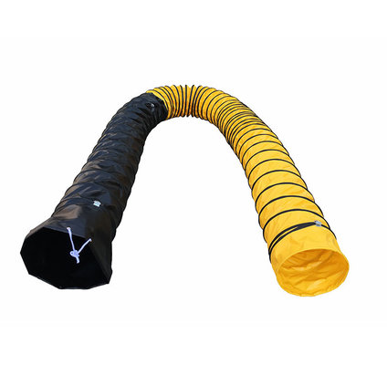 120℃ Combined Duct PVC Combined Duct Heat Resistant Duct PVC Tarpaulin Duct Manufacturer supplier