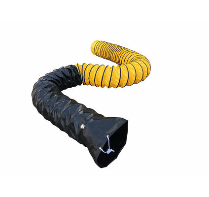 120℃ Combined Duct PVC Combined Duct Heat Resistant Duct PVC Tarpaulin Duct Manufacturer supplier
