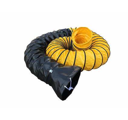 120℃ Combined Duct PVC Combined Duct Heat Resistant Duct PVC Tarpaulin Duct Manufacturer supplier