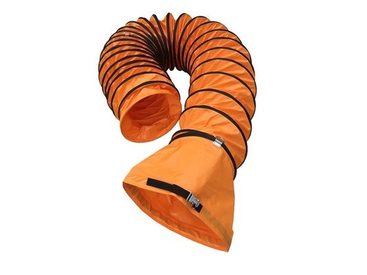 Flexible Duct Hose with Buckle and Belt Coupling Flexible Ducting supplier ventilation products supplier