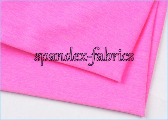 Soft And Breathable Pink Space Dyed Supplex Lycra Fabric for Underwear