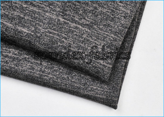 heavy weight heather spandex jersey knit