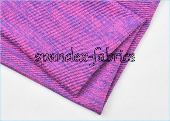 Weft Knitting Nylon Polyester Spandex Jersey Fabric Stretch 160gsm