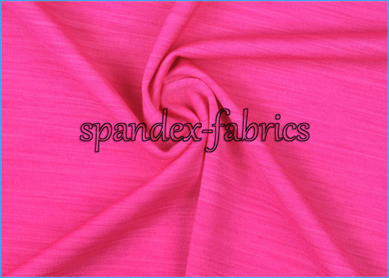Red 92% polyester 8 % spandex Jersey Sweater Knit Fabric​ Moisture Absorption