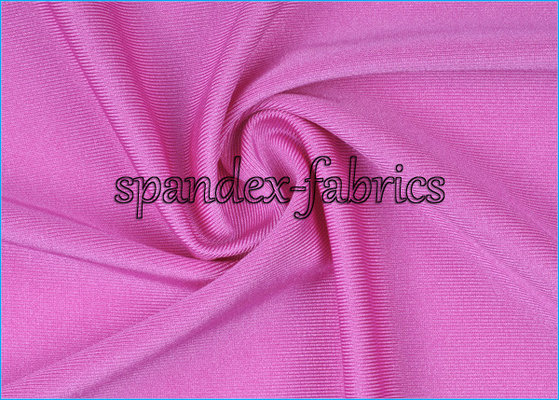 Warp Knitting Shiny 4 Way Stretch Polyester Lycra Swimwear Fabric  1.5m * 170gsm
