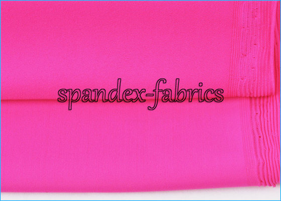 Rose Red Full Dull Lycra Spandex 4 Way Stretch Polyamide Swimwear Fabric 1.5m * 220gsm
