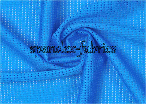 Custom 160gsm Hole Mesh Swimwear Fabric / 90% Nylon 10% Spandex Fabric
