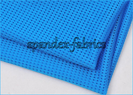 Custom 160gsm Hole Mesh Swimwear Fabric / 90% Nylon 10% Spandex Fabric