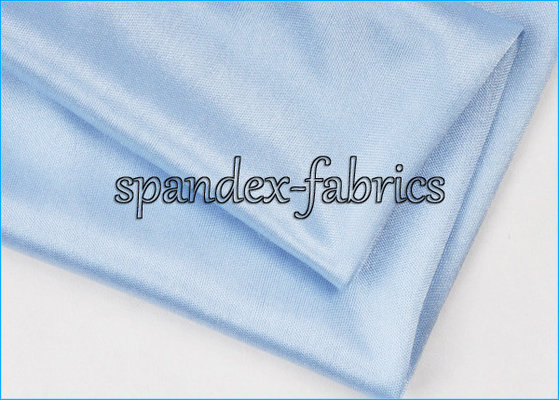 Light Blue Little Stretch Dazzle Knit Lining Fabric for Bra Molded Cup Surface