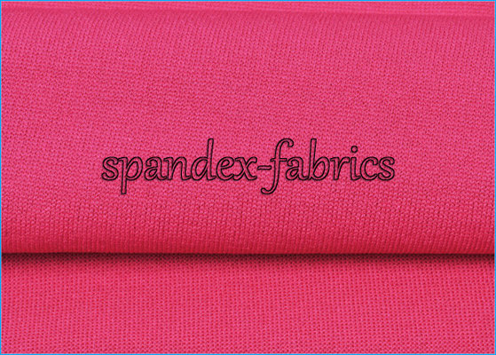 Rose Polyester Jersey Knit Ultrathin Little Stretch Lining Fabric for Dress Garment