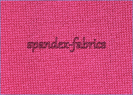 Rose Polyester Jersey Knit Ultrathin Little Stretch Lining Fabric for Dress Garment
