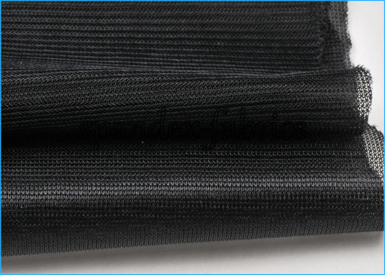 Sheer Look Knit Lining Fabric , Tricot Semi Gloss Lining Fabric 80gsm