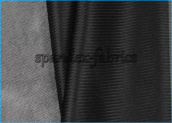 Sheer Look Knit Lining Fabric , Tricot Semi Gloss Lining Fabric 80gsm