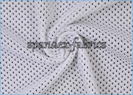 Eyelet Warp Polyester Mesh Knit Lining Fabric 1.6m*100gsm in Red Blue