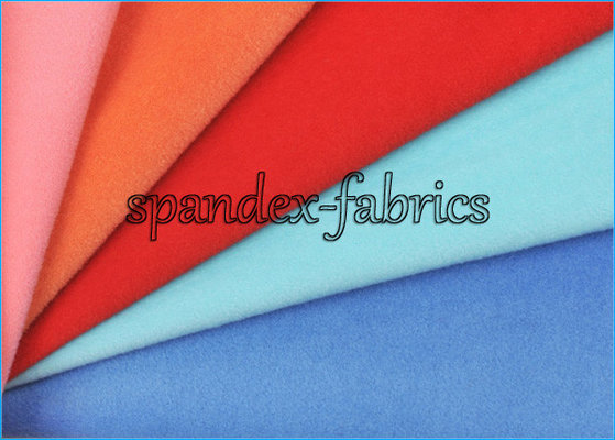 One Side 4 Way Stretch Warp Knitted Brushed Nylon Lycra Spandex Fabric Wholesale